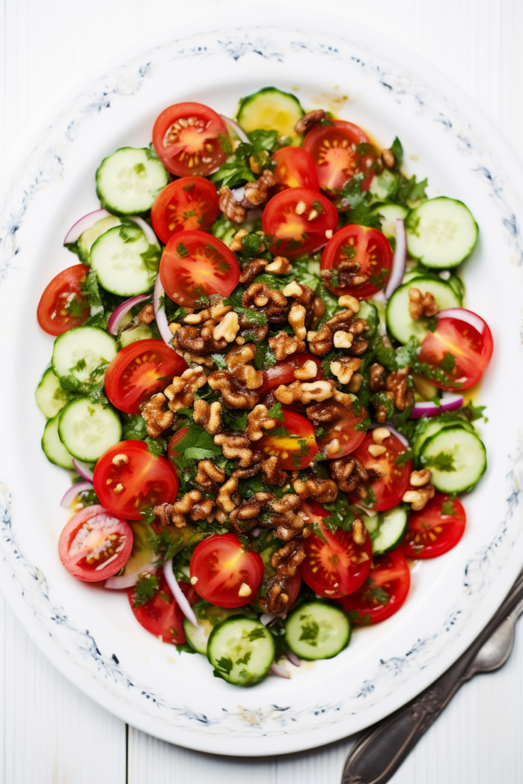 Gaziantep-Style Spicy Tomato and Walnut Salad (Gavurdağı Salatası ...